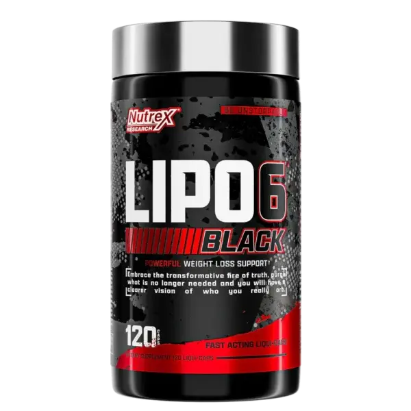 Lipo 6 BLACK 120cap – Nutrex