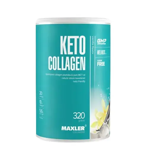KETO collagen (ukus Vanila) 320g - Maxler