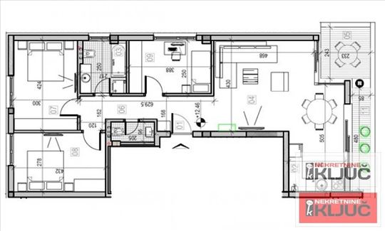 Sremska Kamenica, 92m2, Četvorosoban sa pdv, Izgra