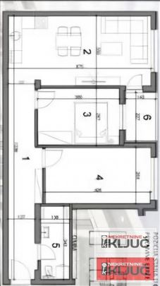 SajmiŠte, 66m2, Trosoban sa pdv, Extra kvalitet