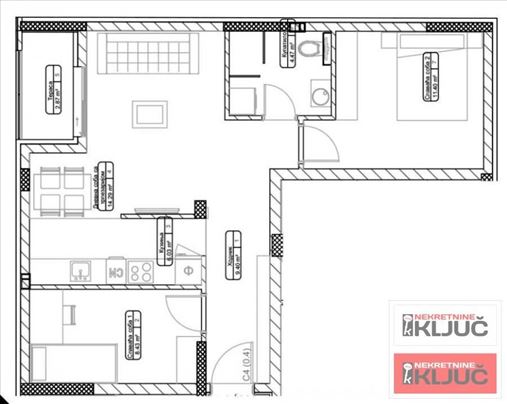 Telep, 55m2, Dvoiposoban sa pdv, Izgradnja