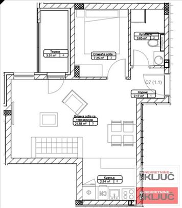 Telep, 40m2, Dvosoban sa pdv, Izgradnja