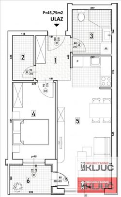 Somborski Bulevar, 47m2, Dvosoban sa pdv, Izgradnj