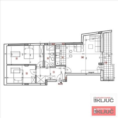 Podbara, 77m2, Trosoban sa pdv, Izgradnja