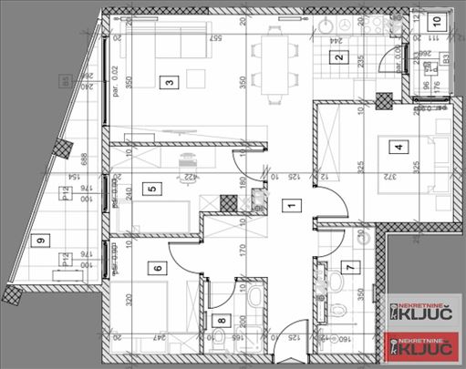 Salajka, 80 m2, Četvorosoban sa pdv