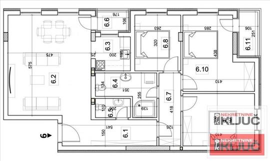 Telep, 91m2, Četvorosoban sa pdv