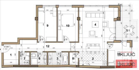 Centar, 108m2, Četvorosoban sa pdv