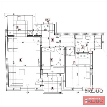 Podbara, 57m2, Dvoiposoban sa pdv, Izgradnja
