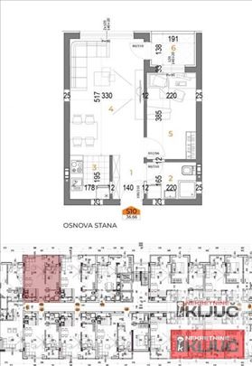 Somborski Bulevar, 38m2, Jednoiposoban sa pdv