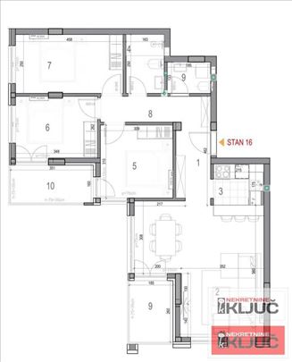 Telep, 84m2, Četvorosoban sa pdv,uskoro useljiv