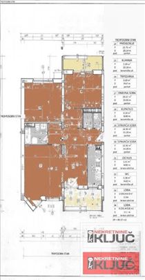 Centar, 86 m2, Trosoban, Pešačka zona