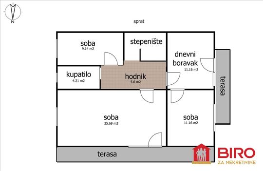 Kvalitetna porodična kuća u Novom Sadu-Klisa