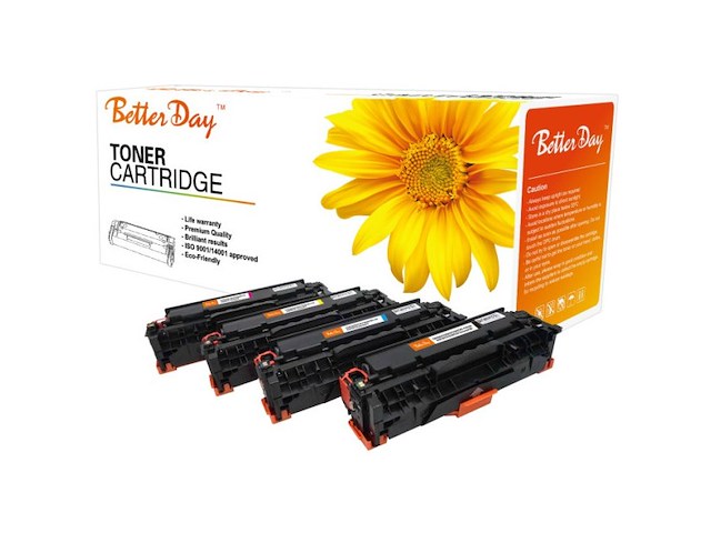 Toner BetterDay CC530A, 304A, CE410A, 305A, CF380A, 312A, CRG-718, CRG71 zam. kaseta za HP Black, 4K