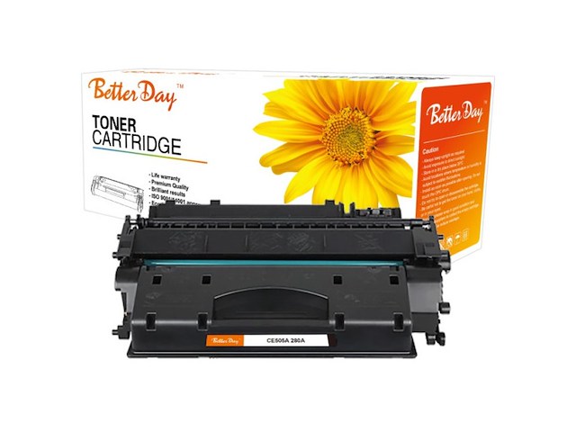 Toner BetterDay CE505A/CF280A/lbp251/lbp6300/crg719 zam. kaseta za HP 2.7k