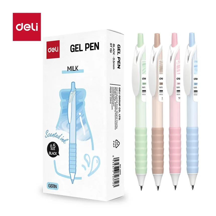 GEL ROLER DELI MIRISNI MLEKO CRNI ISPIS EG611N