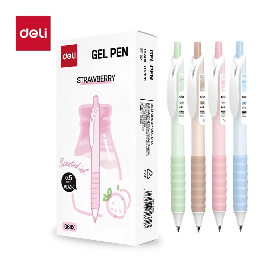 GEL ROLER DELI MIRISNI JAGODA CRNI ISPIS EG611X