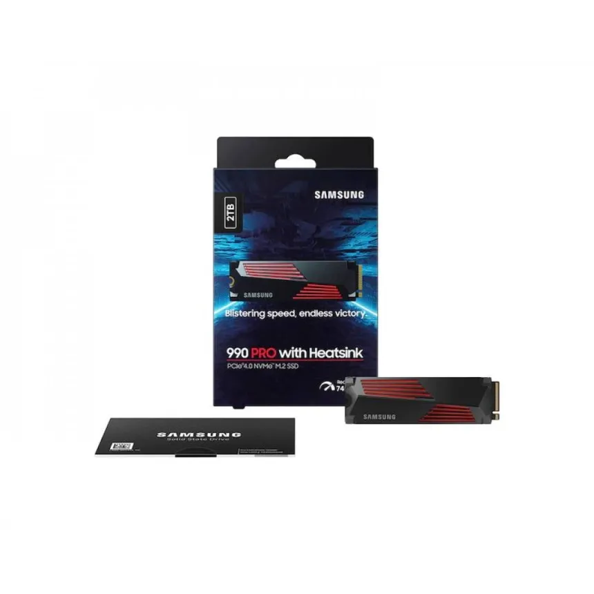 SSD M.2 NVMe Samsung 2TB 990 Pro MZ-V9P2T0CW Heatsink Series