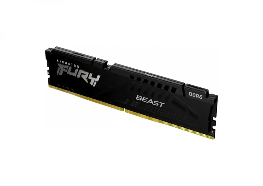 Kingston KF568C34BBE-16 DDR5 16GB 6800MHz [FURY BEAST], Non-ECC UDIMM, CL34 1.4V, 288-Pin 1Rx8, Black, w/Heatsink, XMP & EXPO