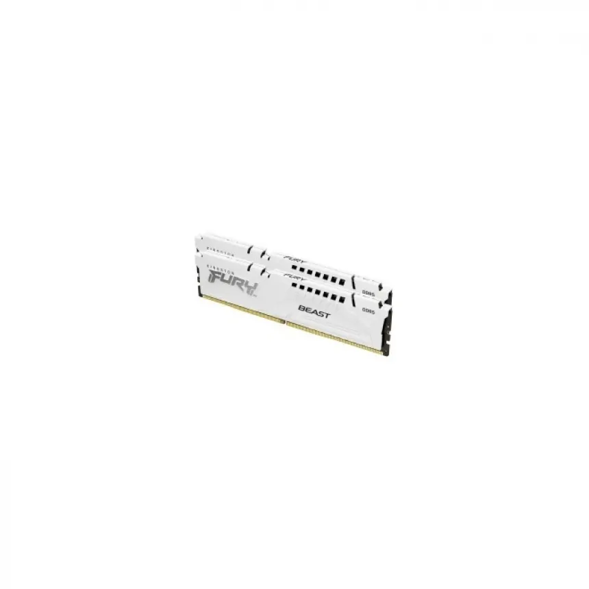 Memorija DDR5 32GB (2x16GB) 5600MHz Kingston Fury Beast White Expo KF556C36BWEK2-32