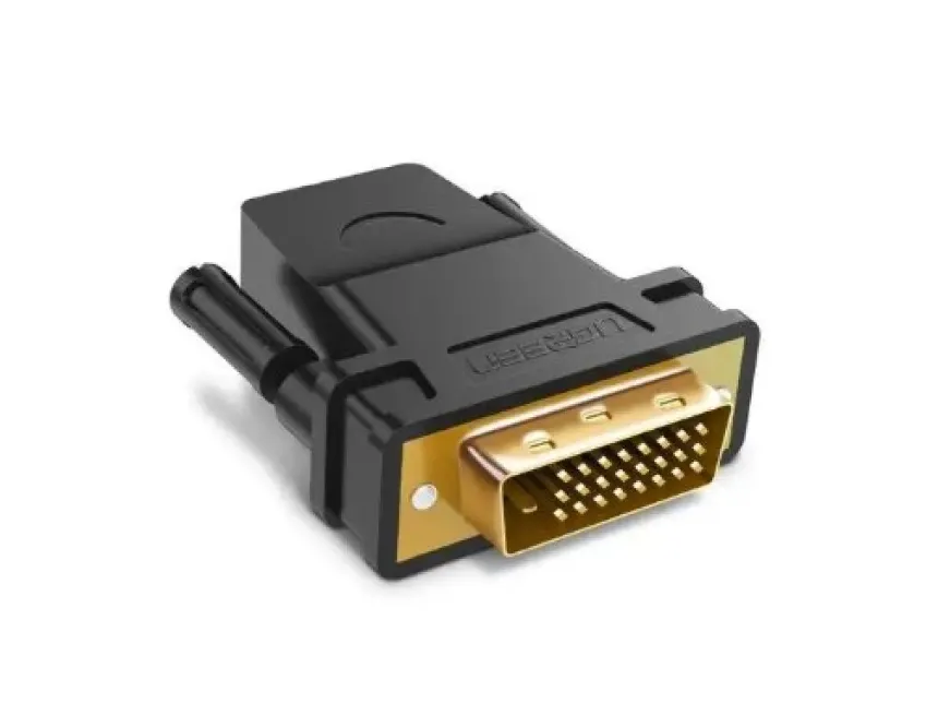 Adapter DVI (24+1) M na HDMI F Ugreen