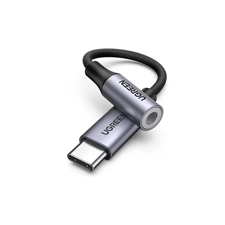 Audio adapter Ugreen AV161 USB type-C na 3.5 mm M/F 10cm