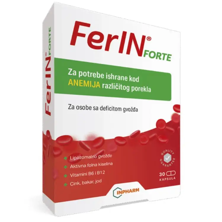 FerIN Forte 30 kapsula