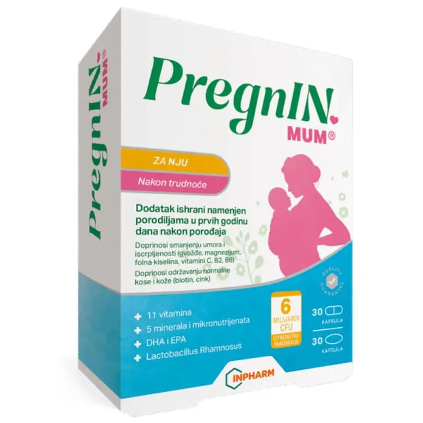 PregnIN mum 30+30 kapsula
