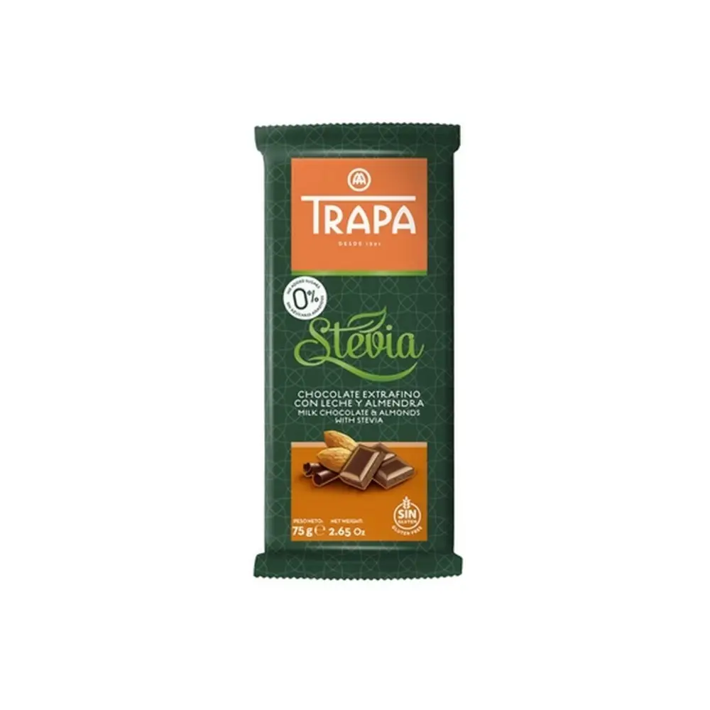 Trapa mlečna čokolada sa bademom 75g