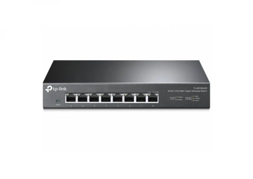 Switch TP-LINK TL-SG108-M2 Gigabit/8xRJ45/100/1Gbps/2,5Gbps/metalno kuciste