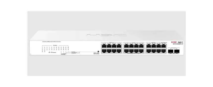 H3C Aolynk US110-24G2MF-HP Ethernet Switch, 24 x 1G p, PoE+