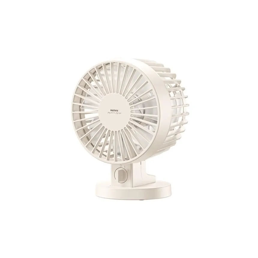 REMAX F37 USB Colorful Dual-Blade Desktop Fan