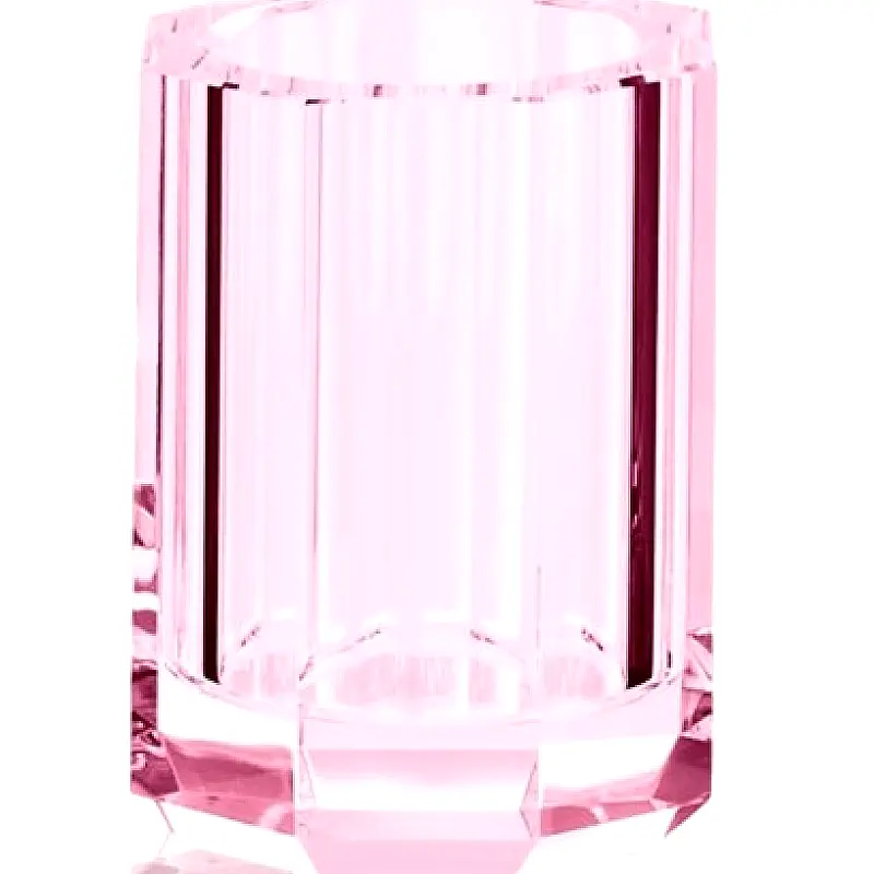 CRYSTAL ČAŠA ZA ČETKICE - ROZE DECOR WALTHER