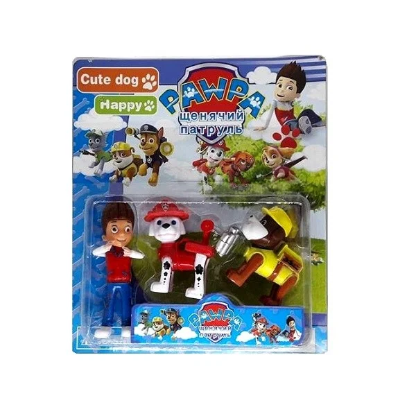 Paw Patrol komplet - 3 figure