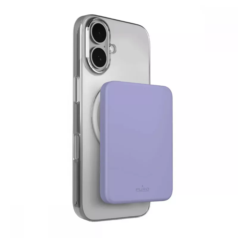 Power Bank Baterija PURO MagSafe 4200mAh purple