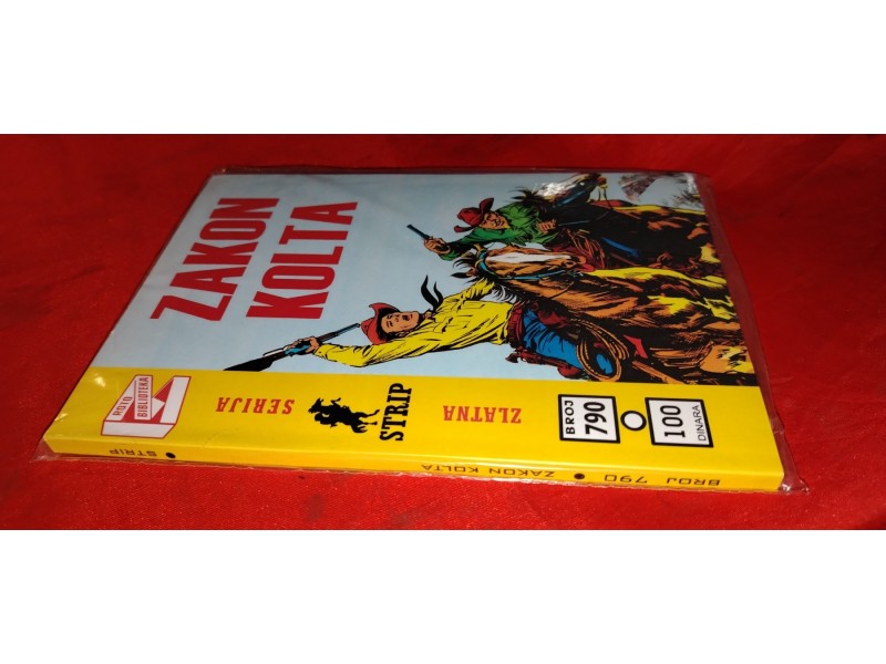 ZS 790 Tex Willer Zakon kolta