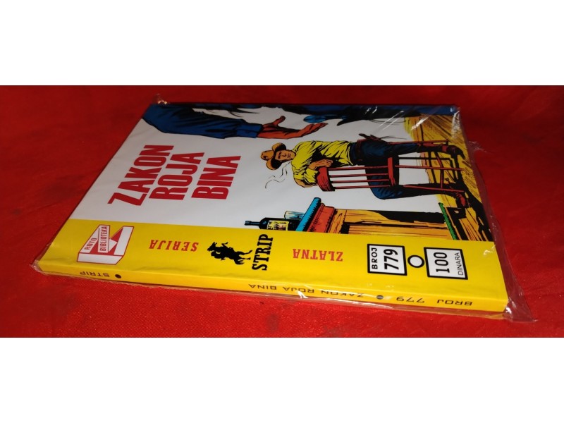 ZS 779 Tex Willer Zakon Roja Bina