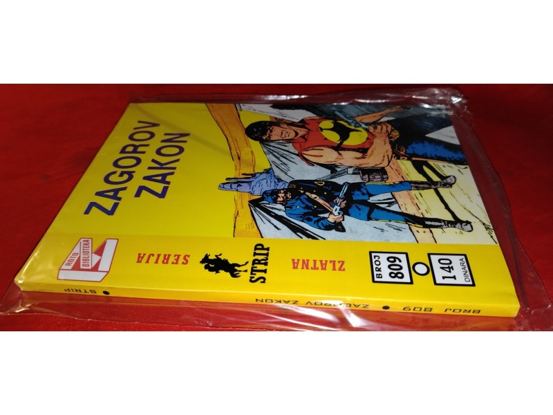 ZS 809 Zagor Zagorov zakon