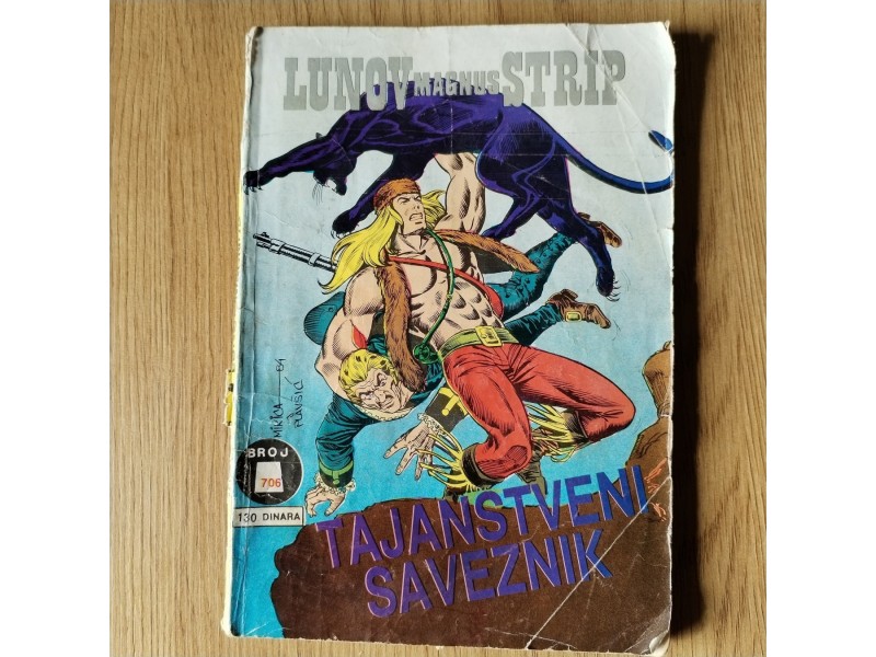 Tajanstveni saveznik Lunov Magnus strip br:706