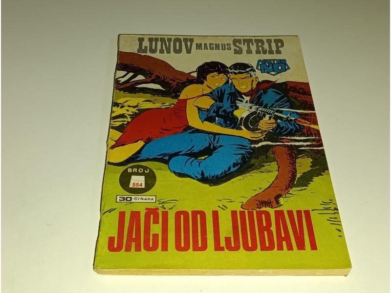MISTER NO LUNOV MAGNUS STRIP-554 GLANC
