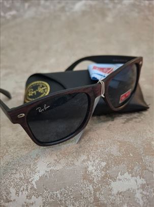 Ray ban sa drvenim ramom nove
