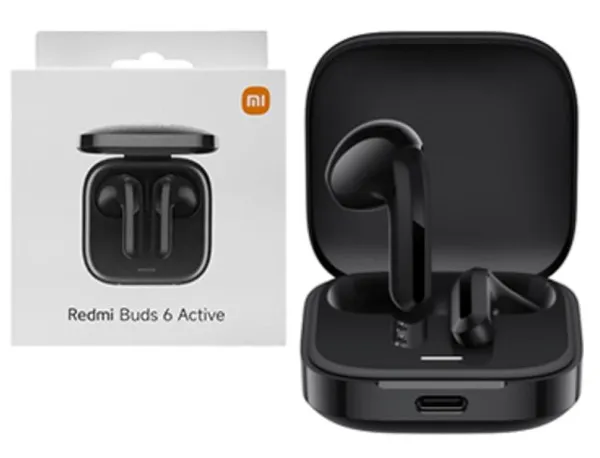 Xiaomi Redmi Buds 6 Active Black bluetooth V5.4, 6/30h slusalice