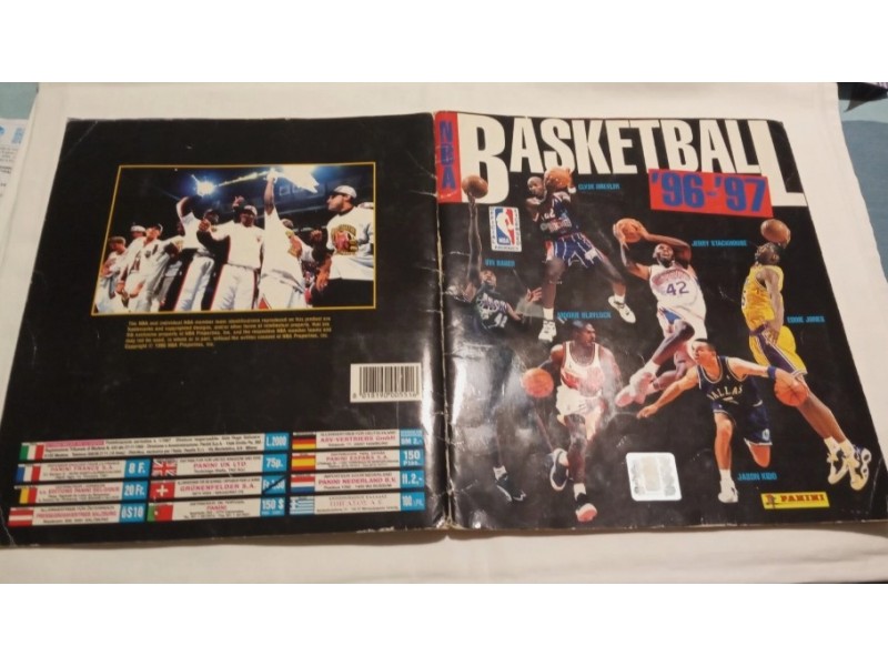 NBA 1996-97 Panini - PUN Album