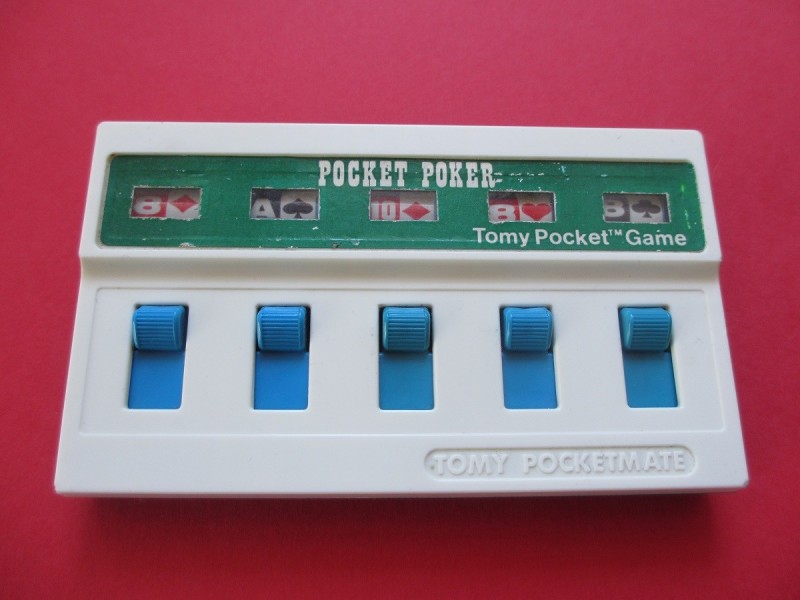 Tomy Pocket Poker Game Made in Japan 1976.