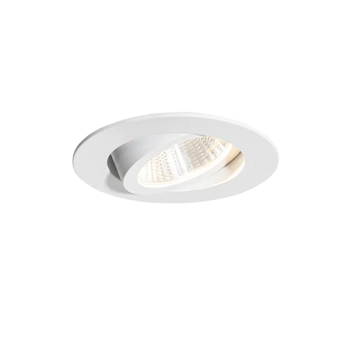 Ugradni reflektor beli 6,8 cm uklj. LED 545 lm sa dimerom IP65 - Gaius
