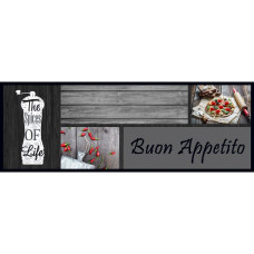 tepih cook & wash buon appetito grey