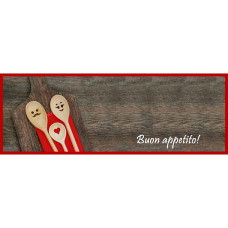 tepih cook & wash happy wooden spoons