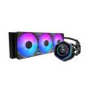 CoolerMaster MasterLiquid 240 Atmos II LCD (Black), 2x120mm A-RGB fans, 690-2500rpm, 2.1" LCD, LGA1851/1700/1200/115X, AM5/AM4 (MLX-D24M-A25SZ-L1)
