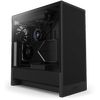 NZXT H5 Flow, Mid-Tower ATX Case with Tempered Glass, E-ATX support, 1x120mm F120Q front fan / 1x 120mm F120Q rear fan, black (CC-H52FB-01)