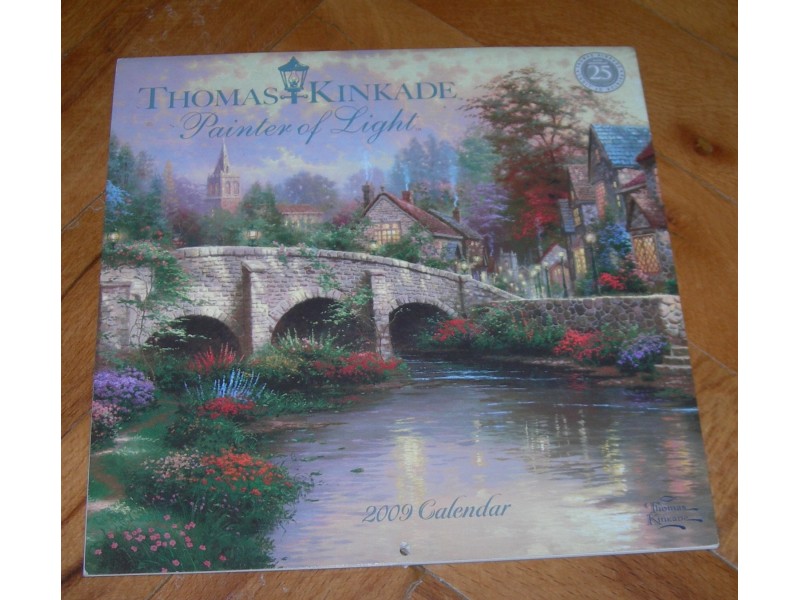 Thomas Kinkade, zidni kalendar za 2009.