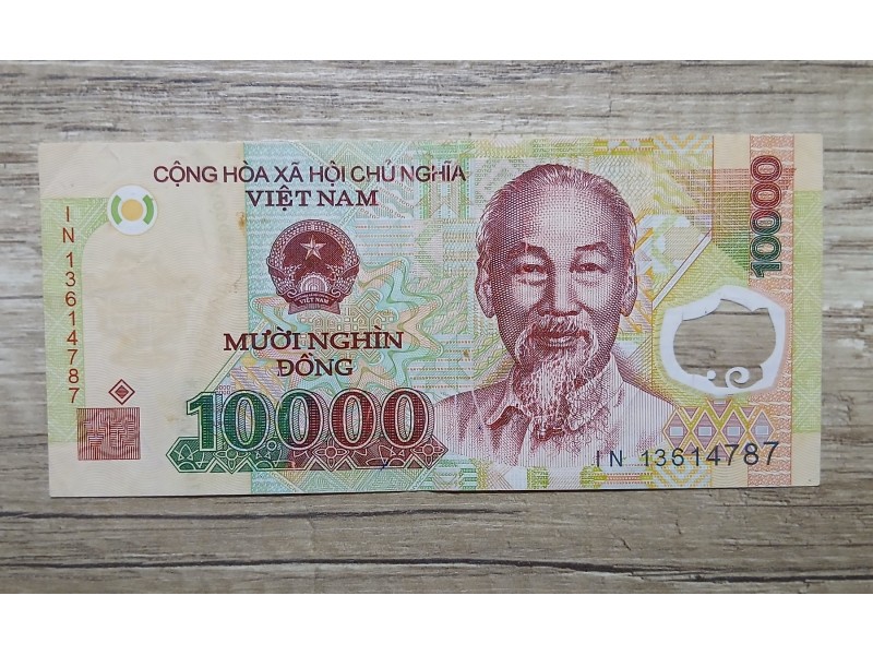 N 409 - Viet Nam - 10 000 đong 2006 do 2024 - polimer -